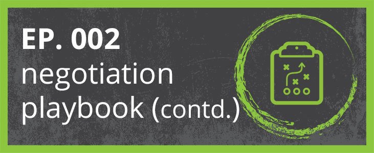 The Negotiation Playbook (contd.) - How to better prepare
